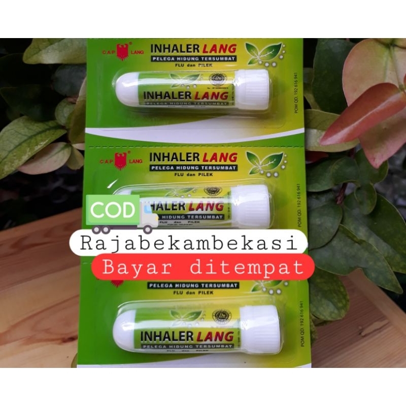 Jual INHALER LANG Pelega Hidung Tersumbat Pilek | Shopee Indonesia