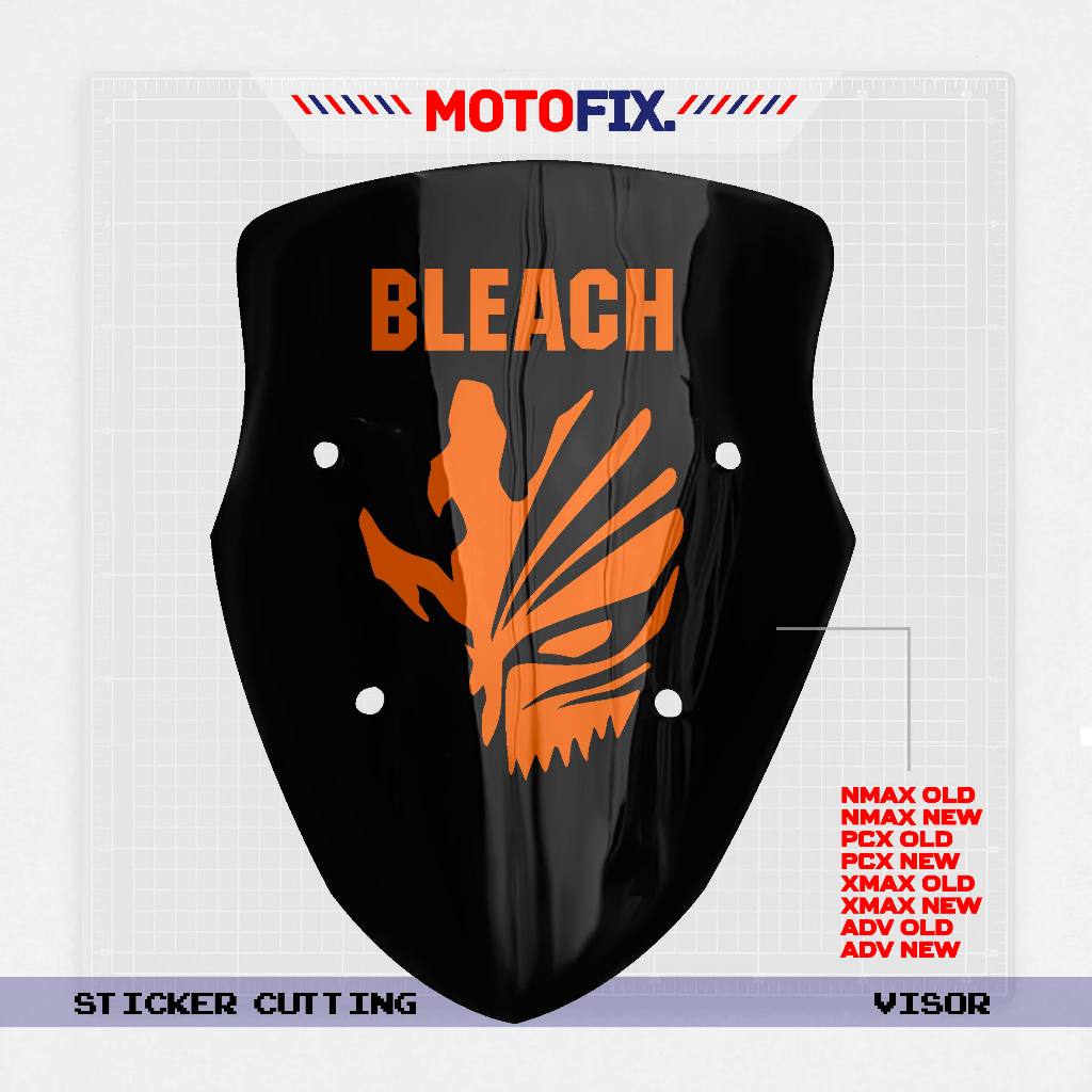 Jual Stiker Cutting Visor Motor Sticker Jdm NMAX / PCX / ADV / XMAX ...