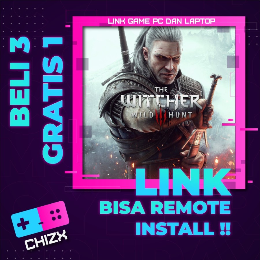 Jual The Witcher 3 - Game PC - Game Laptop - Link Download | Shopee ...