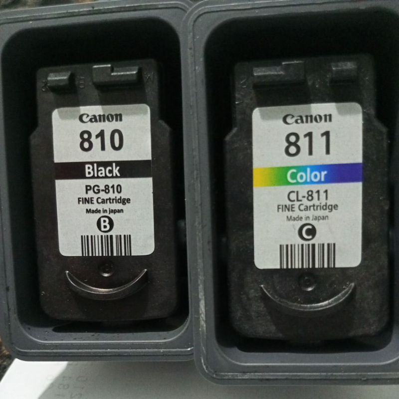 Jual Tinta Canon 810 black 811 color langsung siap pake | Shopee Indonesia