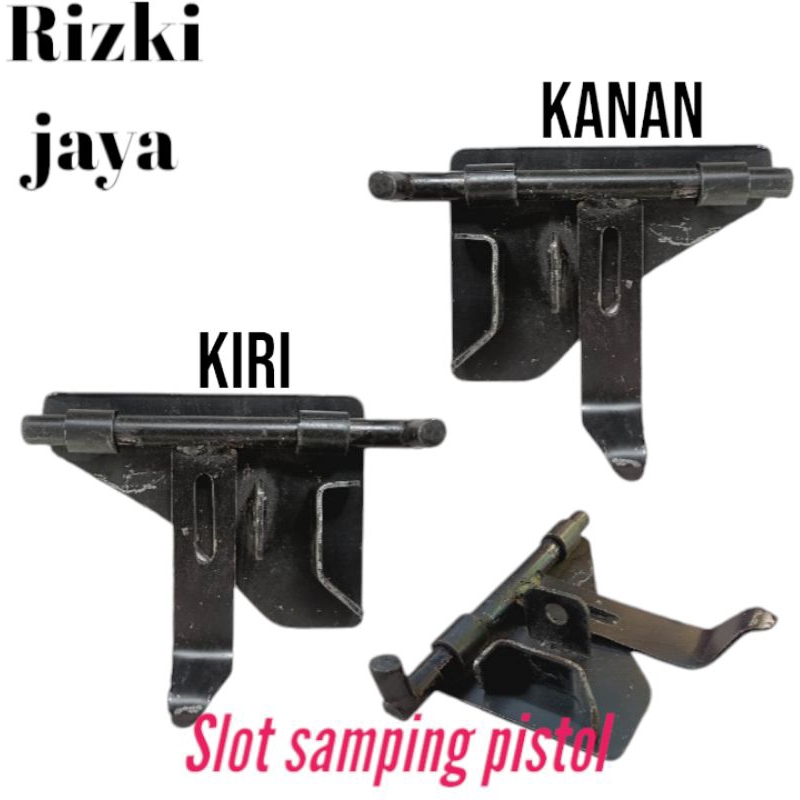 Jual GRENDEL KUNCI SLOT PINTU BESI MODEL PISTOL [ slot samping pistol ...