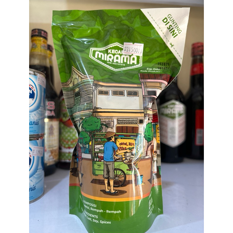 Jual KECAP MIRAMA REFILE MURAH/pouch/600 ml | Shopee Indonesia