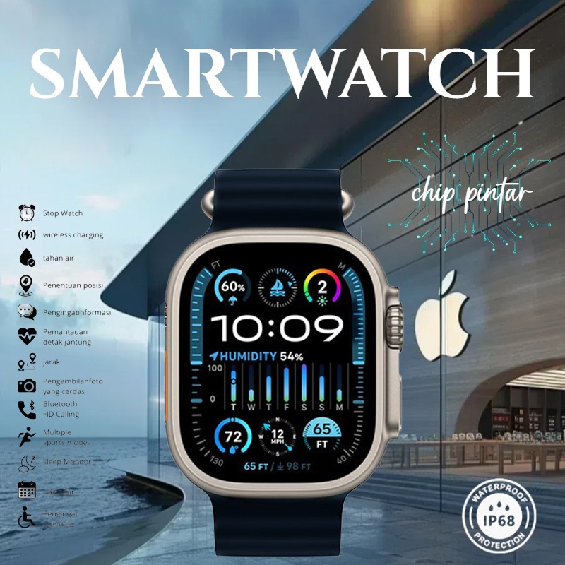 Jual A/pple Watch Ultra 49mm GPS + Cellular, iwatch/smart watch 9/with ...