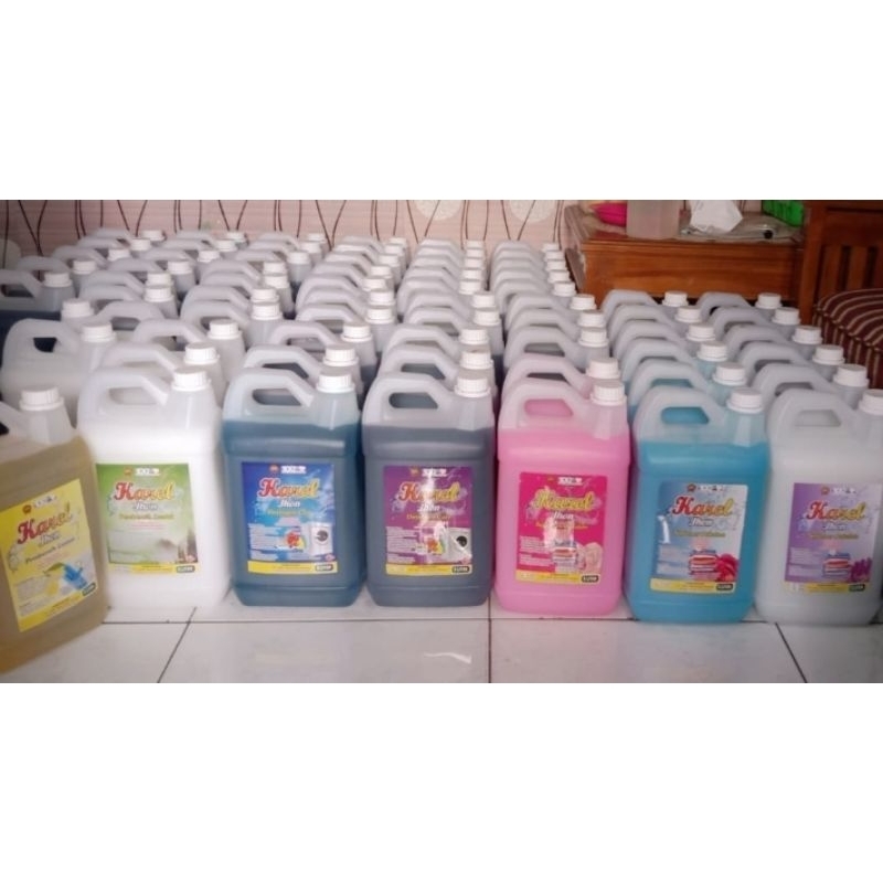 Jual 5 Liter sabun cuci/softener/pembersih lantai/pencuci piring dengan ...