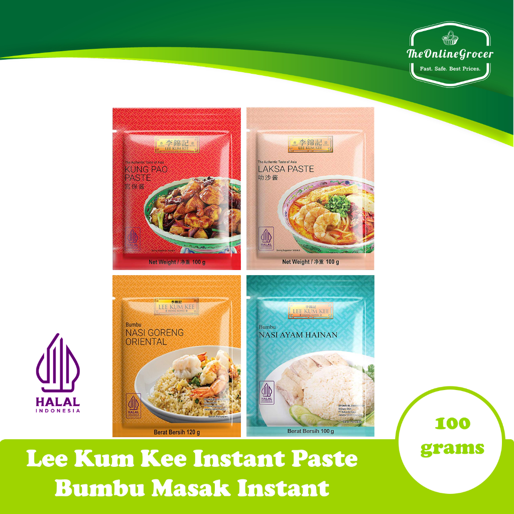 Jual Lee Kum Kee Instant Paste - Kung Pao / Laksa / Nasi Ayam Hainan ...