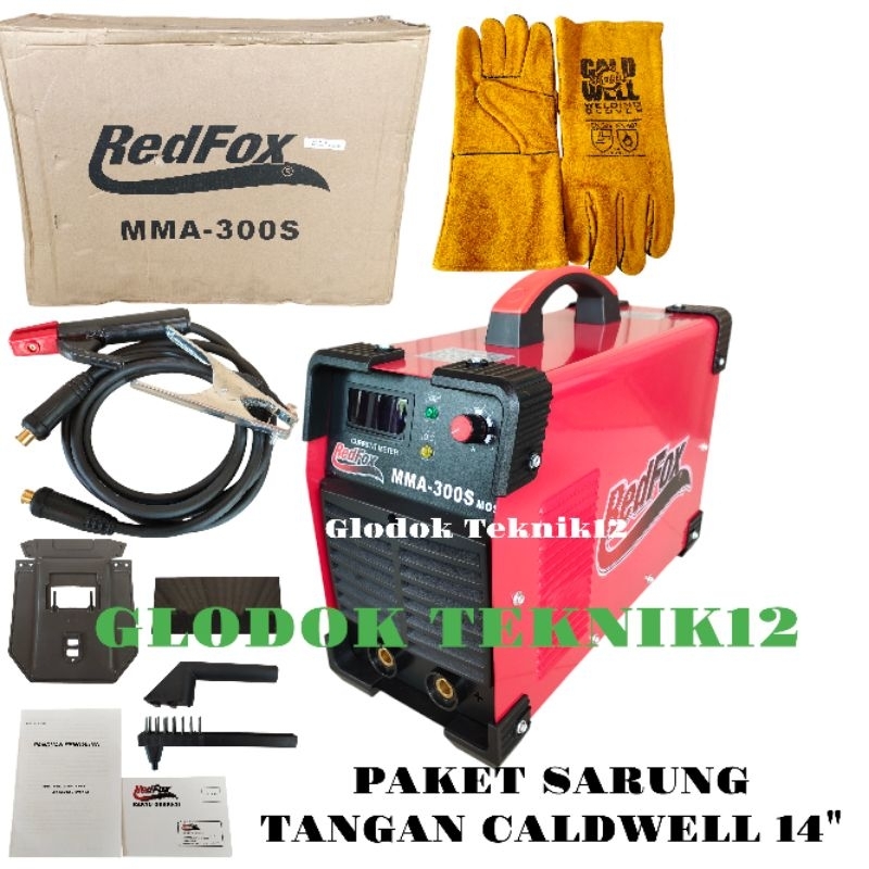 Jual MESIN LAS INVERTER WELDING MMA 300 S REDFOX / MMA300S REDFOX / TRAFO / TRAFO LAS REDFOX ...