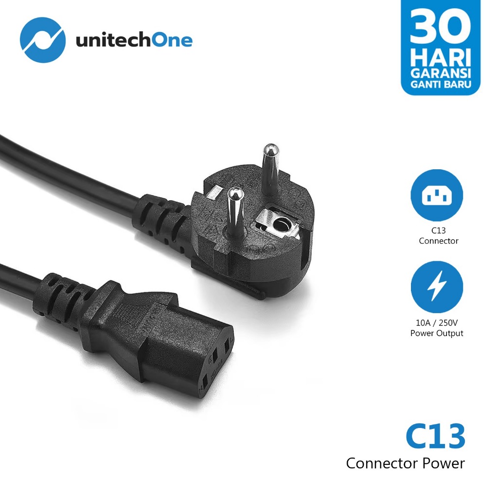 Jual Kabel Power PC CPU Komputer Panjang 1.8M - Kabel Power Universal ...