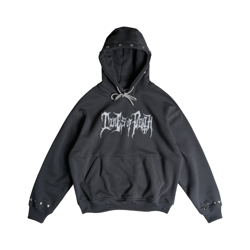 Jual MRJN - Studded Boxy Hoodie Spike | Shopee Indonesia