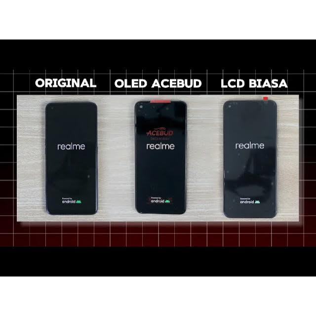 Jual LCD OPPO A95 4G OLED ACEBUD BLACK+TS /RENO 4 SE/RENO 7Z ...