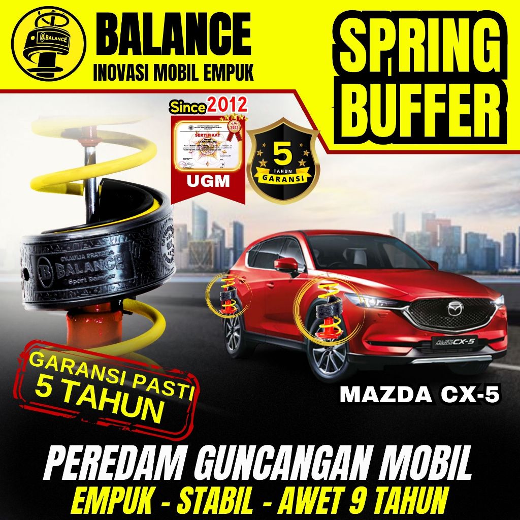 Jual BALANCE Damper Spring Buffer Khusus MAZDA CX-5 , Garansi 5 Tahun ...