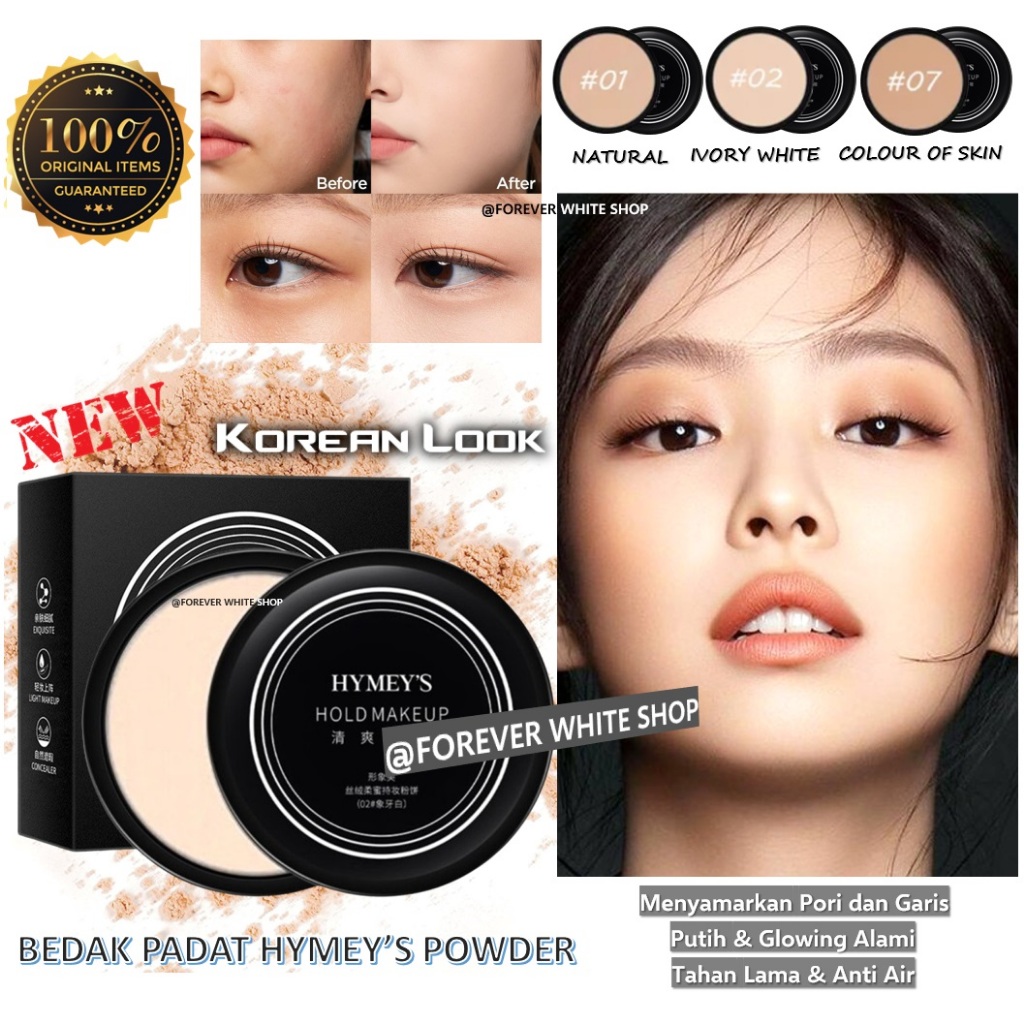 Jual Bedak Glowing Tahan Lama Anti Air Professional Compact Powder FWS / Hymey Bedak Images ...