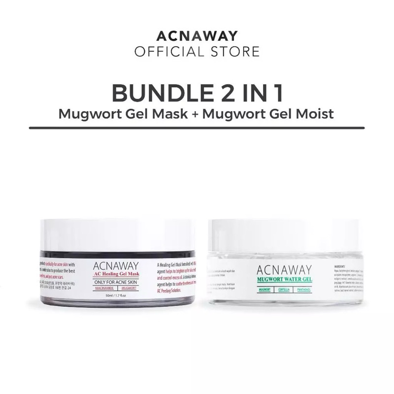 Jual (Ready Stock) ACNAWAY Mugwort Water Gel Moisturizer / Mugwort Gel ...