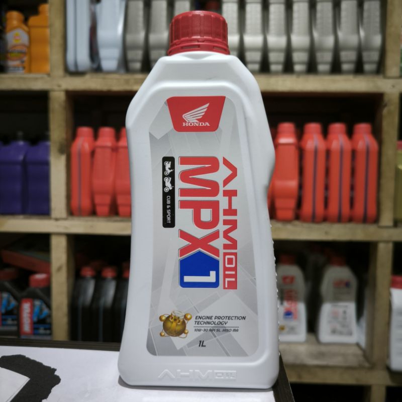 Jual Oli MPX1 MPX 1 Honda 1 Liter 10W 30 AHM Oil | Shopee Indonesia
