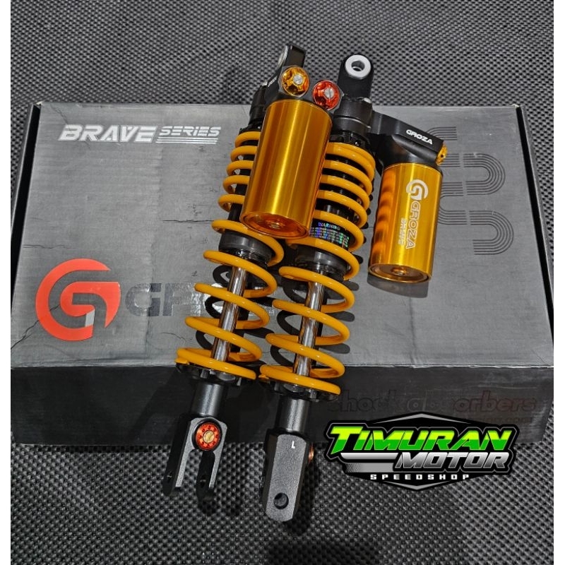 Jual SHOCK GROZA BRAVE PCX 160 YELLOW 365 MM | Shopee Indonesia
