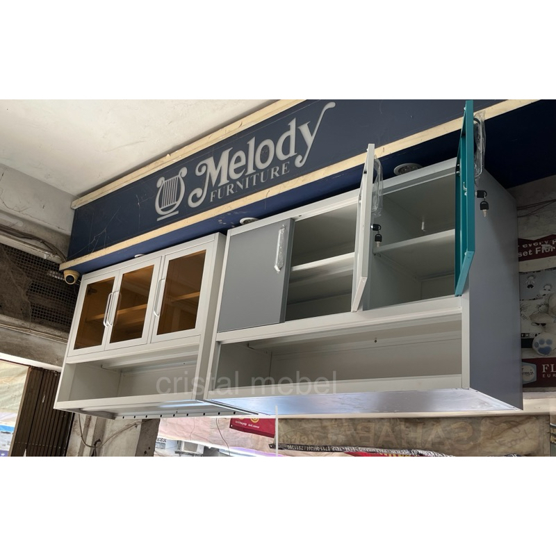Jual Lemar Dapur Gantung Besi / Lemari Dapur Atas / Lemari Dapur Besi ...