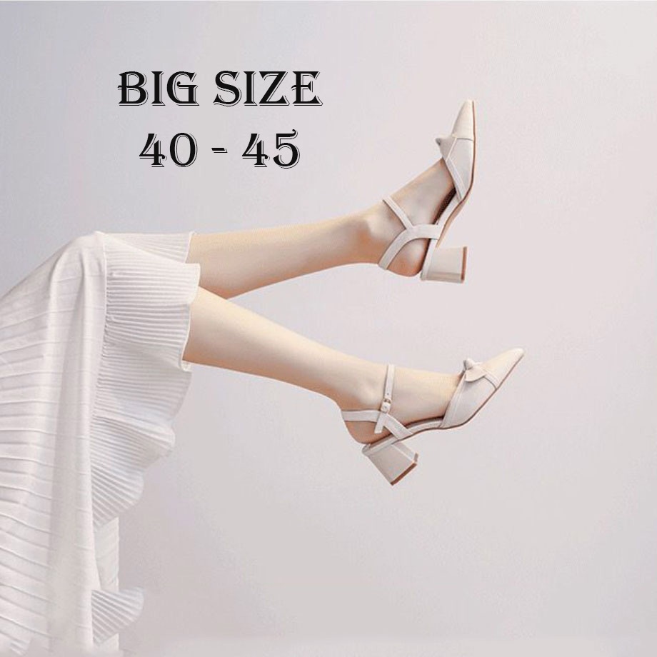 Jual BIG SIZE SHOES MULES / Sepatu Sandal Wanita Ukuran Besar Jumbo ...