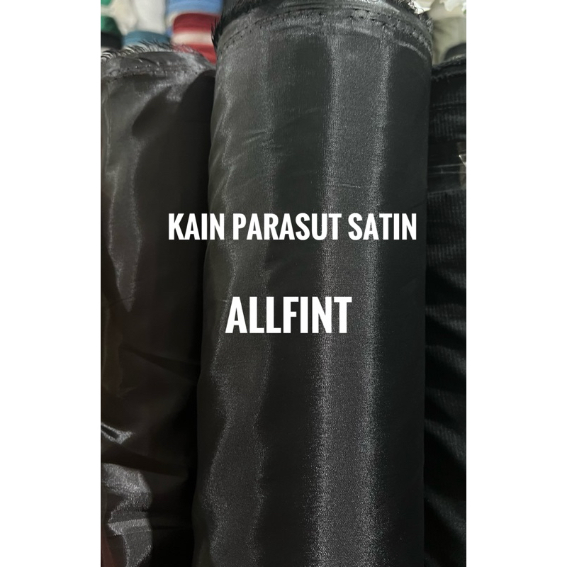 Jual kain paraut satin bahan furing lapisan parasut satin import ...