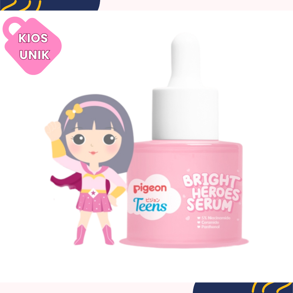 Jual Pigeon Teens Bright Heroes Serum 20ml / Serum Wajah | Shopee Indonesia