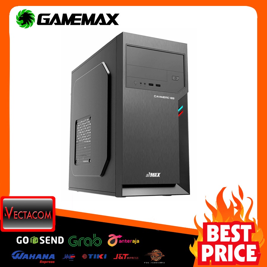 Jual Casing Gamemax Airmax Cammero 100 I 200 I 300 - M-ATX PC CASE | Shopee Indonesia
