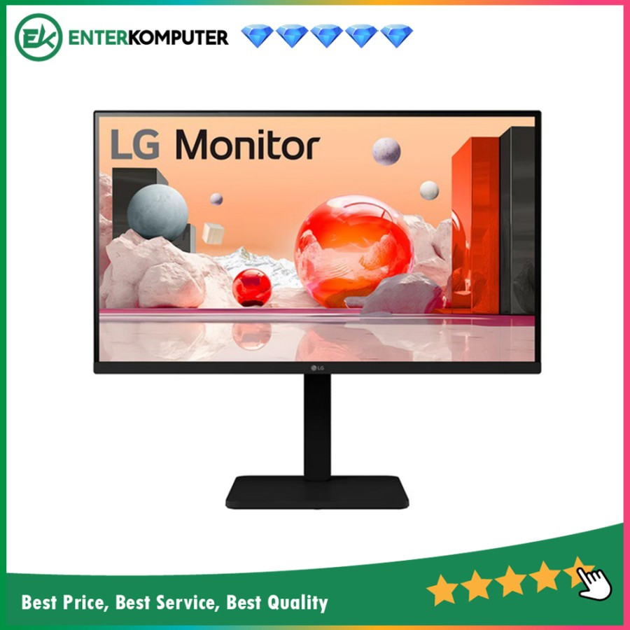 Jual LG 27BA550-B 27" FHD IPS 100Hz Monitor Built-in Speaker / Monitor ...