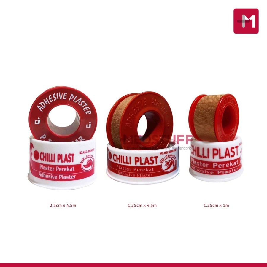 Jual Chilli Plast Plester Luka Chilli Plast Plester Roll Luka Plester ...