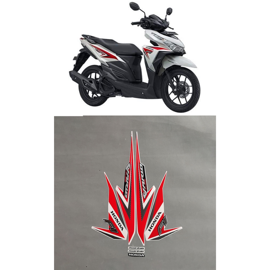Jual STIKER STRIPING & LIS BODY MOTOR HONDA VARIO 125 LED 2015 WARNA ...