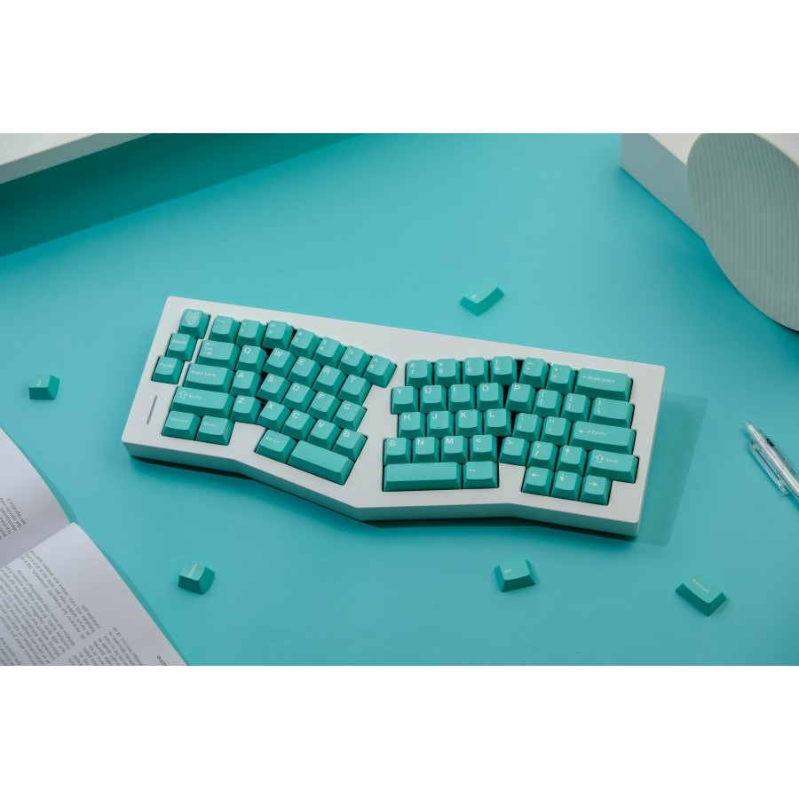 Jual Yongqiu Keycaps Aifei White on Tosca PBT Doubleshot Cherry Profile ...