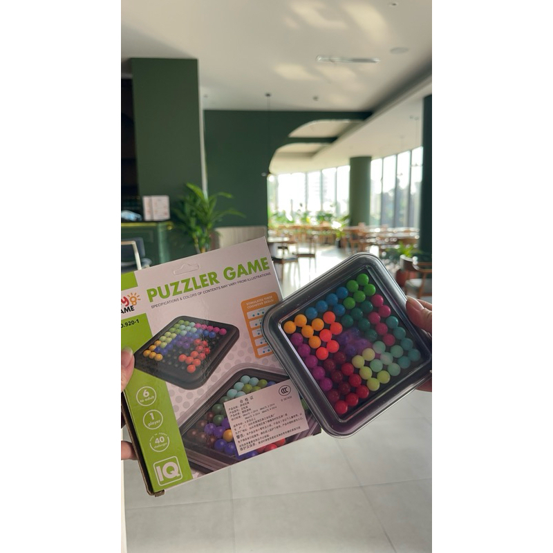 Jual HPKD1- MAINAN ASAH OTAK ANAK MANIK JUMBO puzzle permainan ...