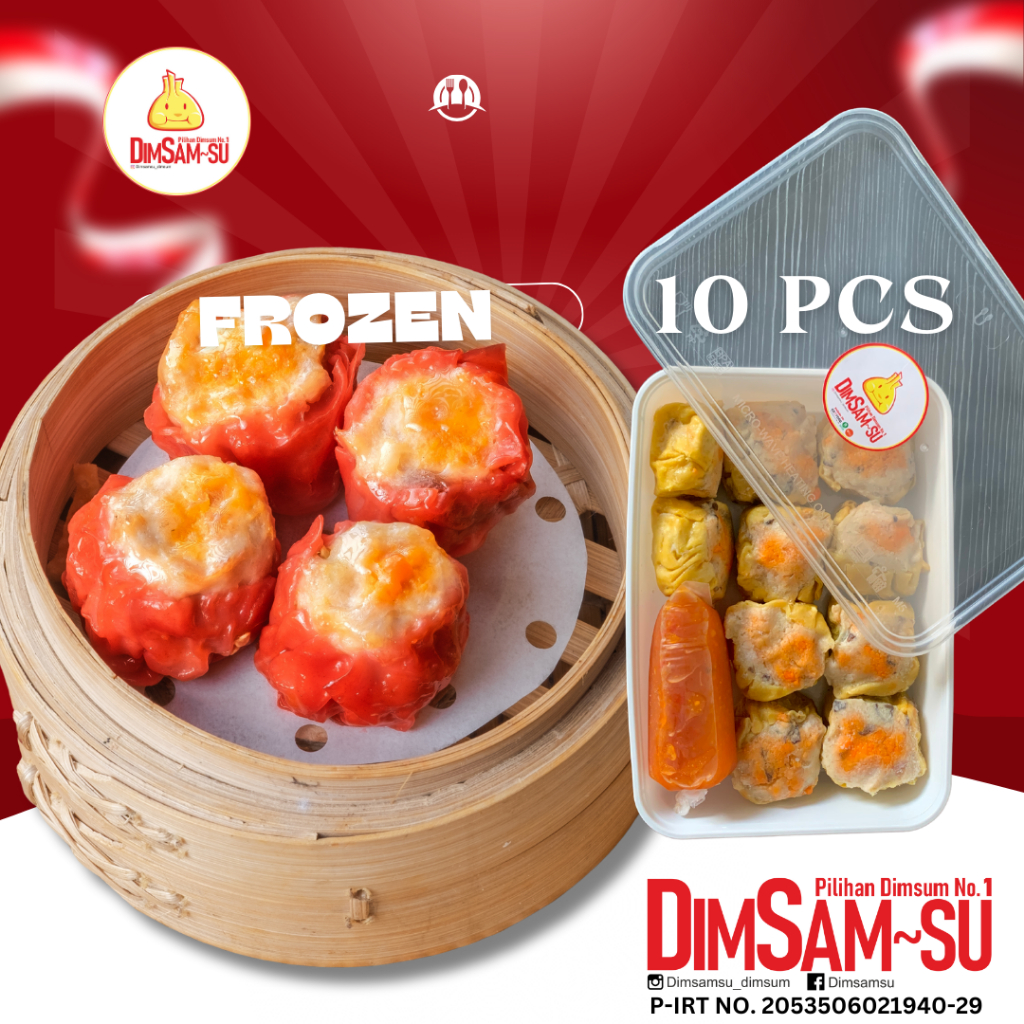 Jual Dimsamsu Dimsum Frozen Food SIOMAY MERCON Premium Enak (Khusus ...