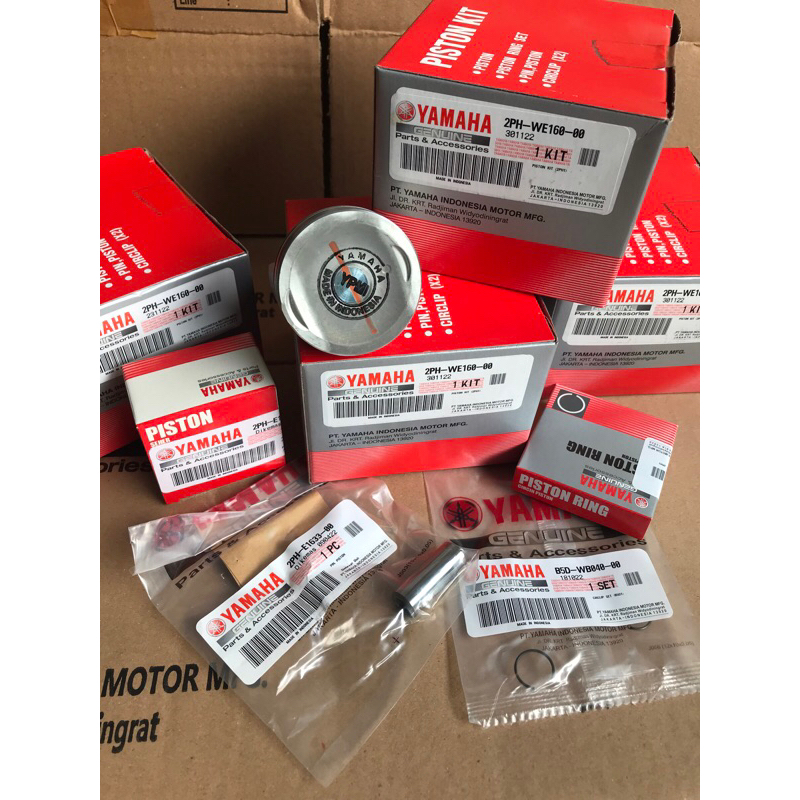 Jual Seher Ring Set / Piston kit Mio M3 / Mio S / Freego / Fino | Shopee Indonesia