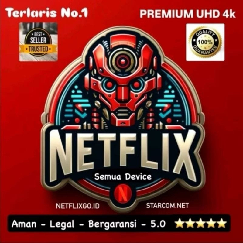Jual NETFLIXX PERMIUM BEST SELLER TERMURAH ANTI HOLD 1 BULAN - 1 TAHUN UHD 4k FULL GARANSI ...