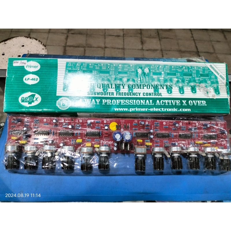 Jual Kit active X over 4way/subwoofer frequency control PRIMER LF-462 | Shopee Indonesia