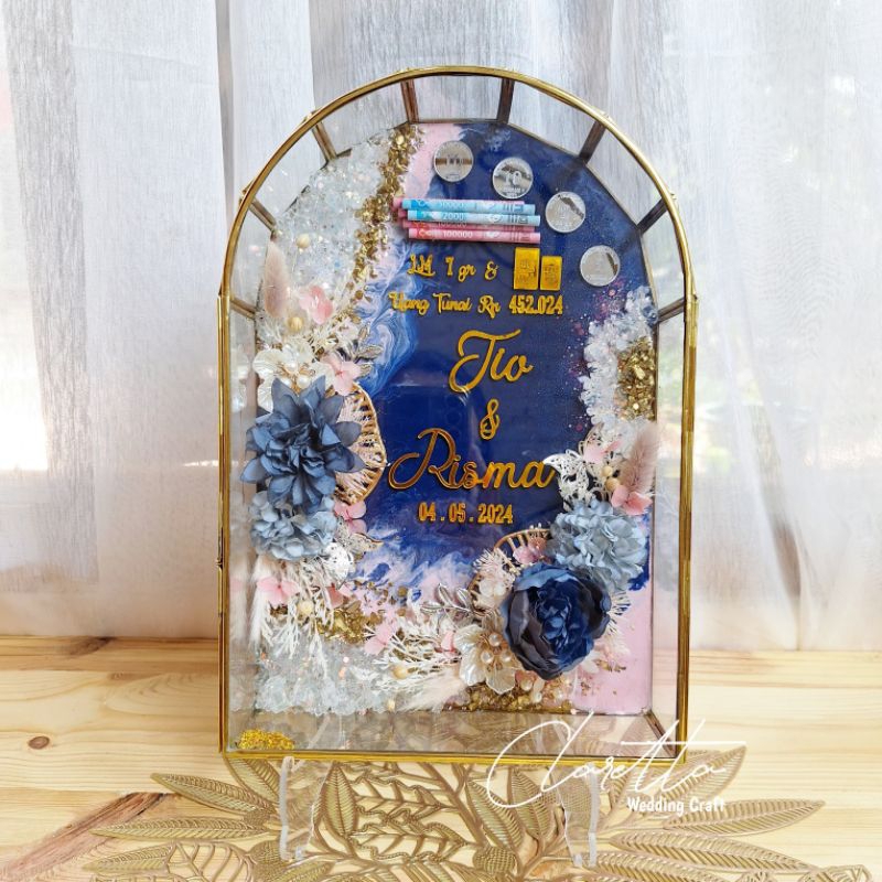 Jual Mahar Resin mahar nikah Dome Kubah Custom kekinian Aladin | Shopee ...