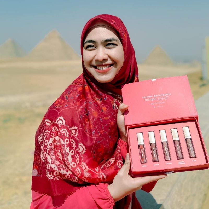 Jual Mahatic Box The Secret of Lady Like/ Lipmatte Mahatic warna ...