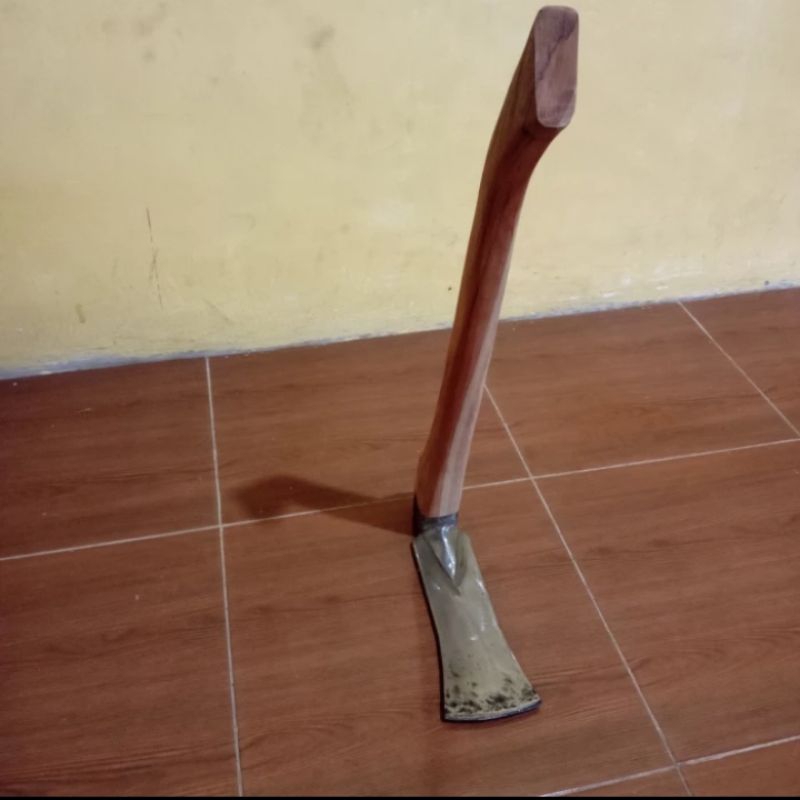 Jual ganco tanah gagang kayu kerikil bebatuan | Shopee Indonesia