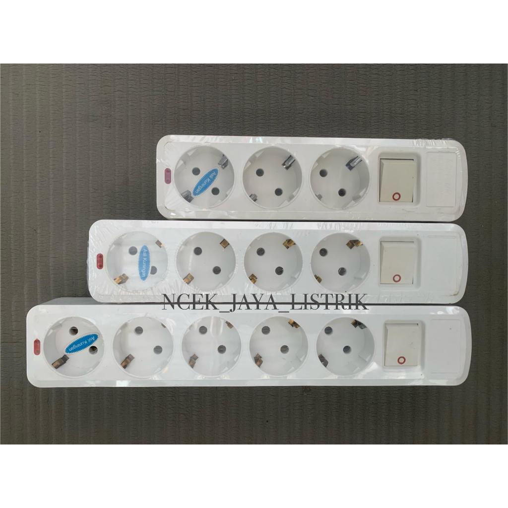 Jual Matsuka Stop kontak saklar switch On/Off lubang 3/4/5 terminal ...