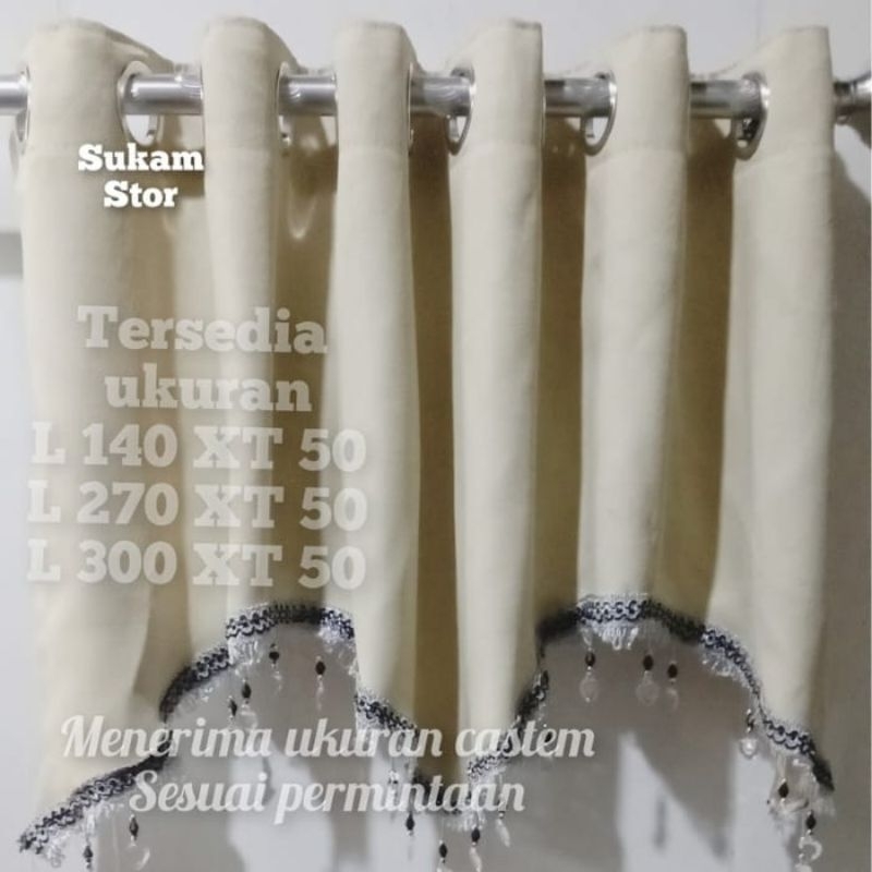 Jual gorden jendela gorden poni lopster atas pintu gorden rumah ...
