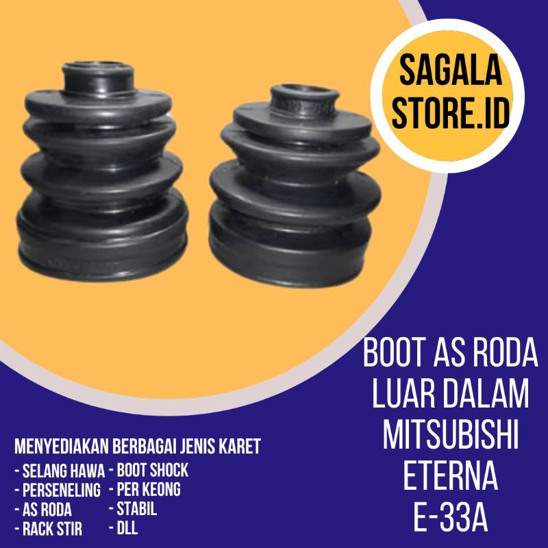 Jual Karet Boot As Roda CV Joint Luar Dalam Mitsubishi Eterna E-33A | Shopee Indonesia