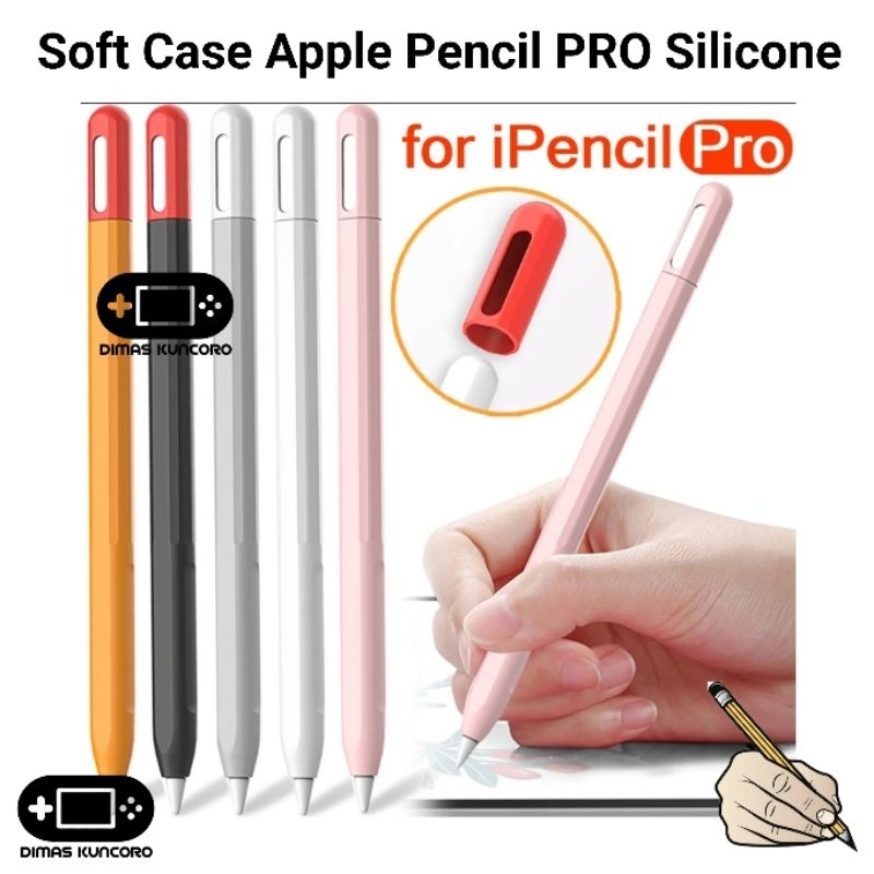 Jual Soft Case Apple Pencil PRO silicone silikon cover pen stylus ...