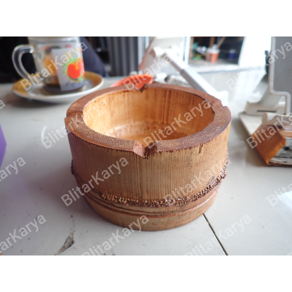 Jual Asbak Dari Bambu Petung Ros Pring Petung Bambu Tebal Elegan ...
