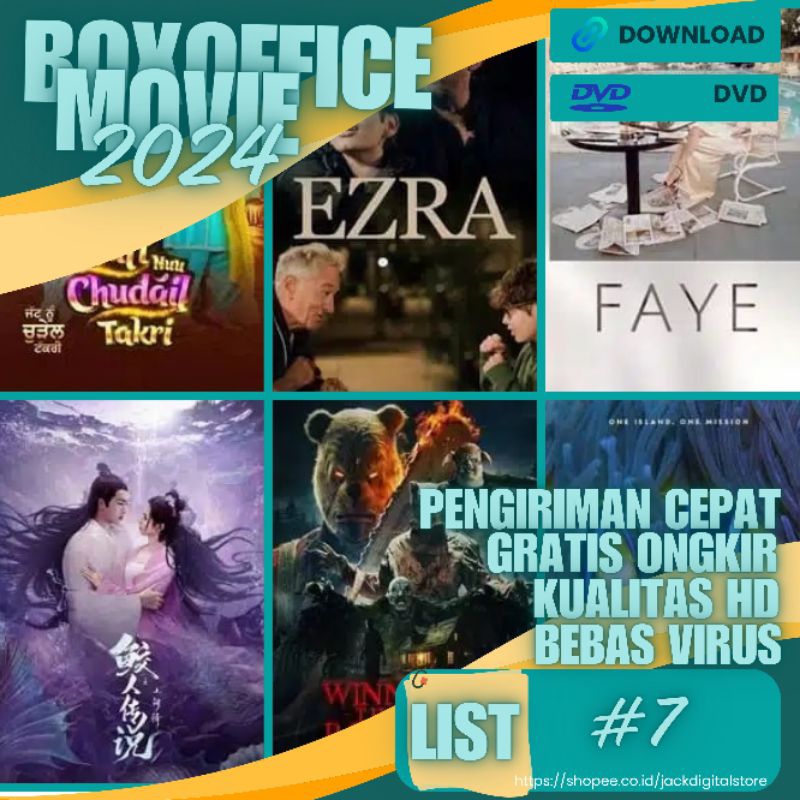 Jual BOXOFFICE MOVIE 2024 - LIST #7 - SUBTITLE INDONESIA | Shopee Indonesia