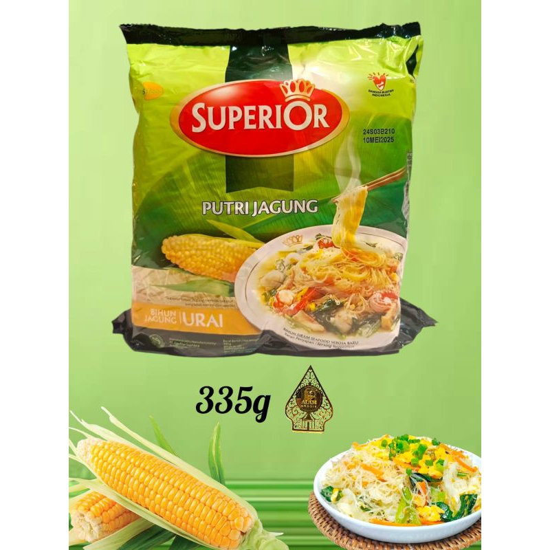 Jual Mie Bihun Superior putri jagung hijau 335g 1 pcs | Shopee Indonesia