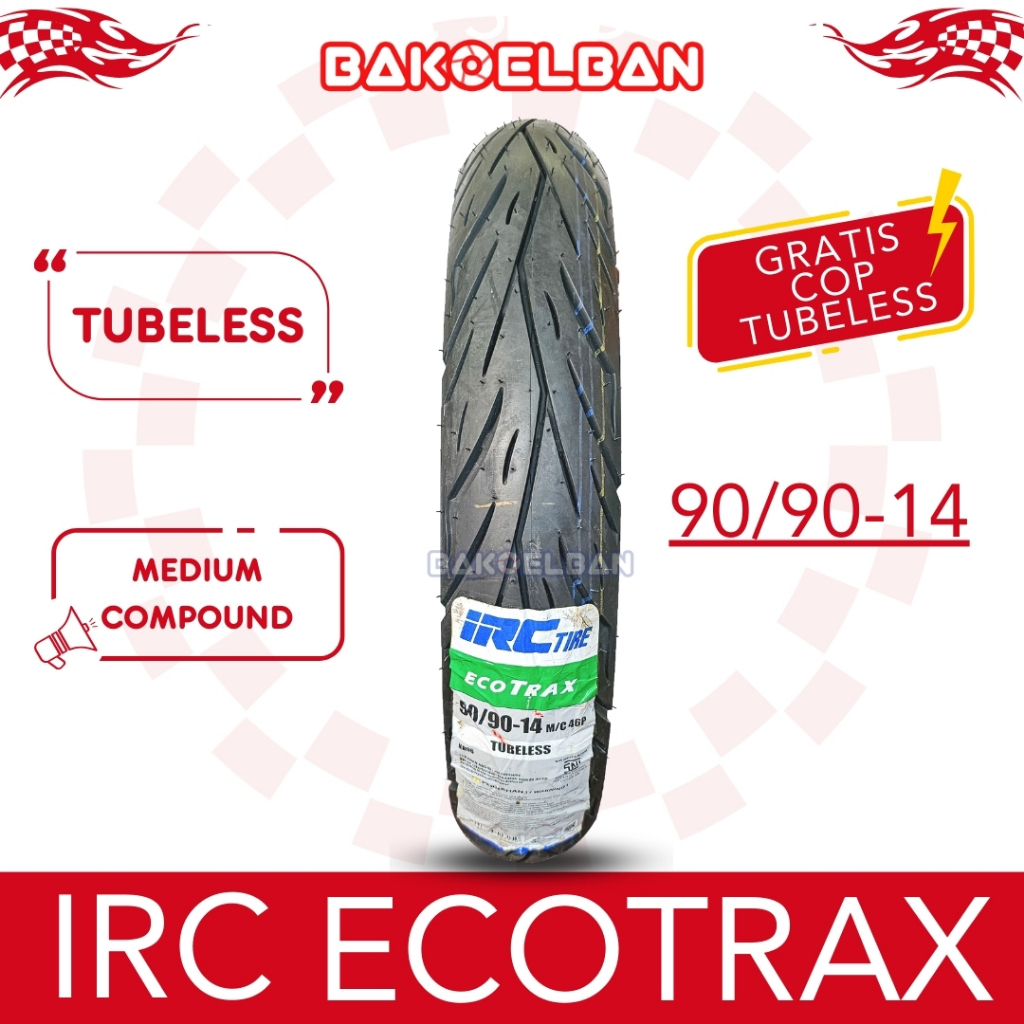 Jual BAN MOTOR IRC ECOTRAX 90/90-14 | Shopee Indonesia