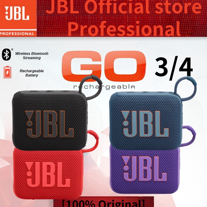 Jual SALEE 1ori JBL GO 4 Portable Bluetooth Wireless Speaker GO4 JBL ...
