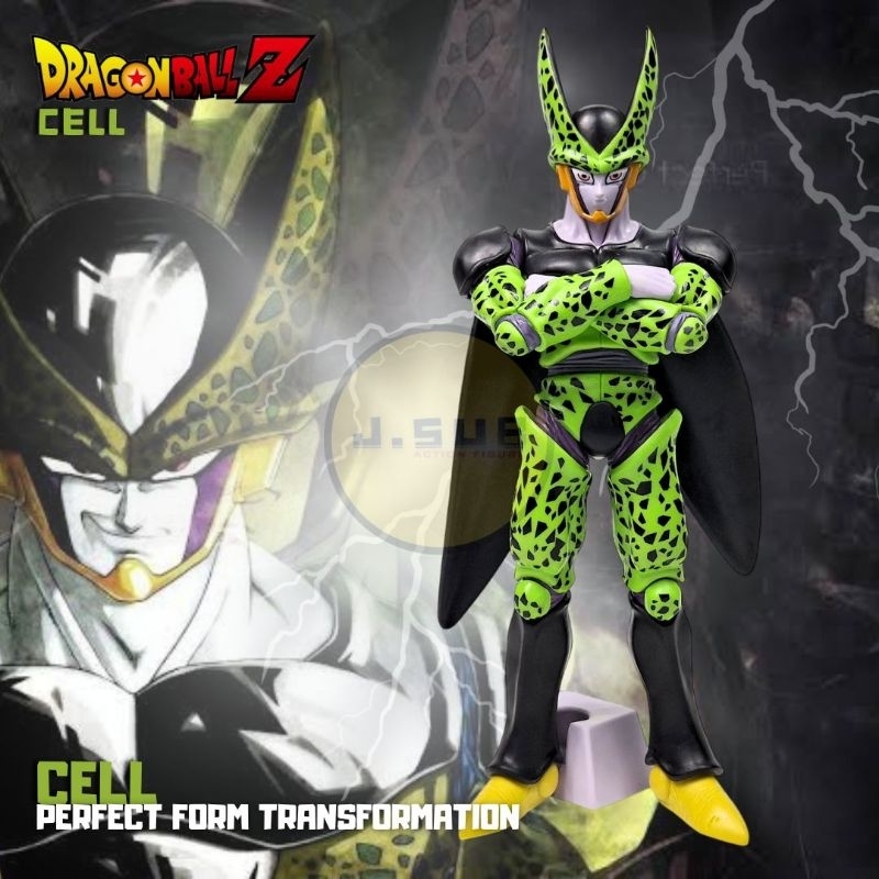 Jual Action Figure Cell Statue Dragonball DBZ Perfect Form ...