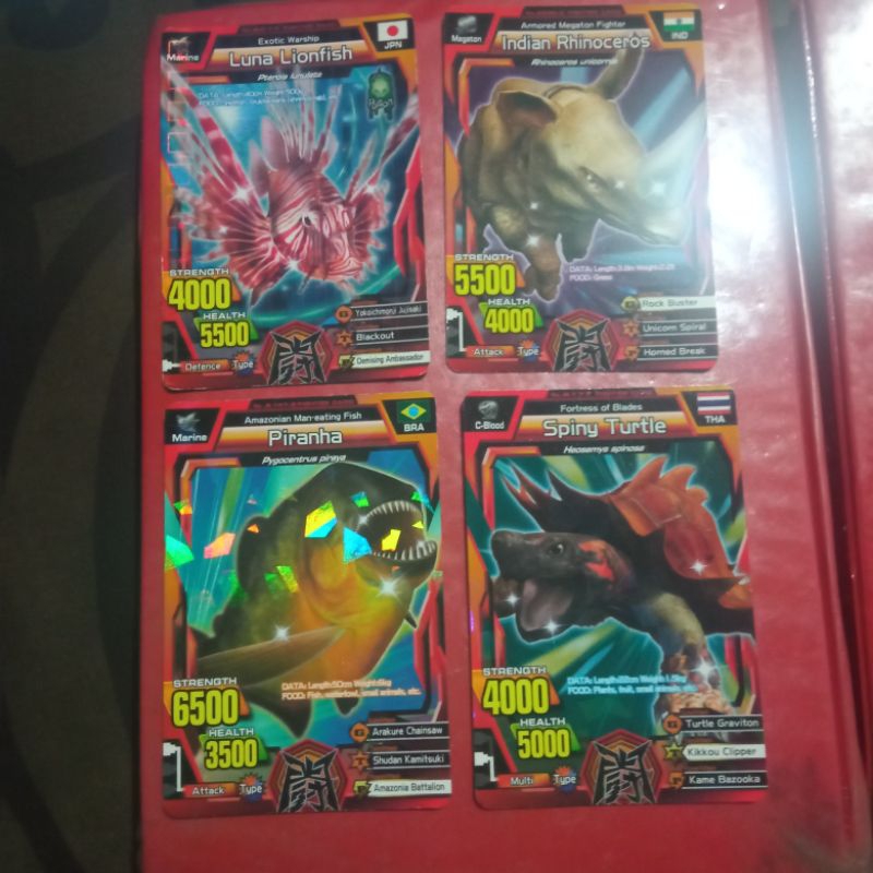 Jual Great Animal Kaiser & Strong Animal Kaiser Common Card (Fighter ...