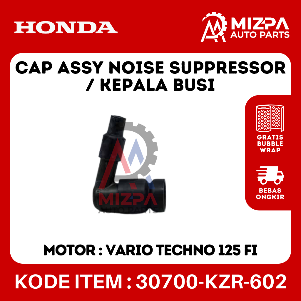 Jual HONDA 30700-KZR-602 Kepala Busi Tutup Busi Cap Assy Noise ...