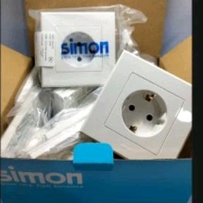 Jual Saklar Simon / Stop kontak Simon E3 putih / SIMON BRAND dari ...