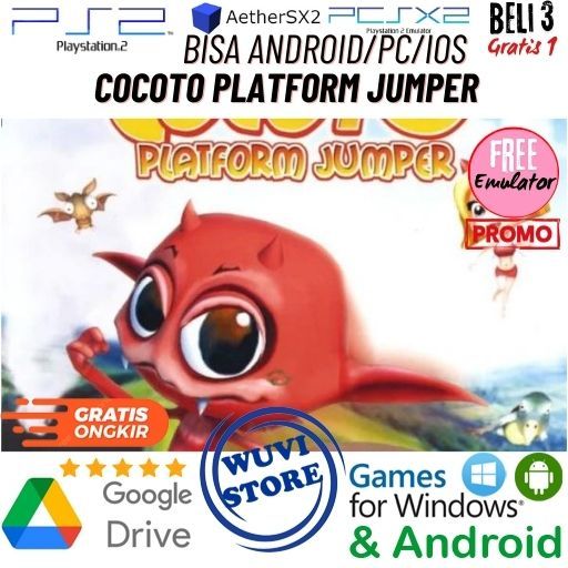 Jual PS 2 Cocoto Platform Jumper | Bisa di PC / Android / IOS Plus Emulator | Beli 3 Gratis 1 ...