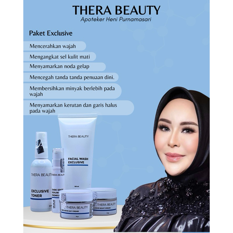 Jual Paket EXCLUSIVE Premium THERA BEAUTY By HENI SAGARA Paket Wajah ...